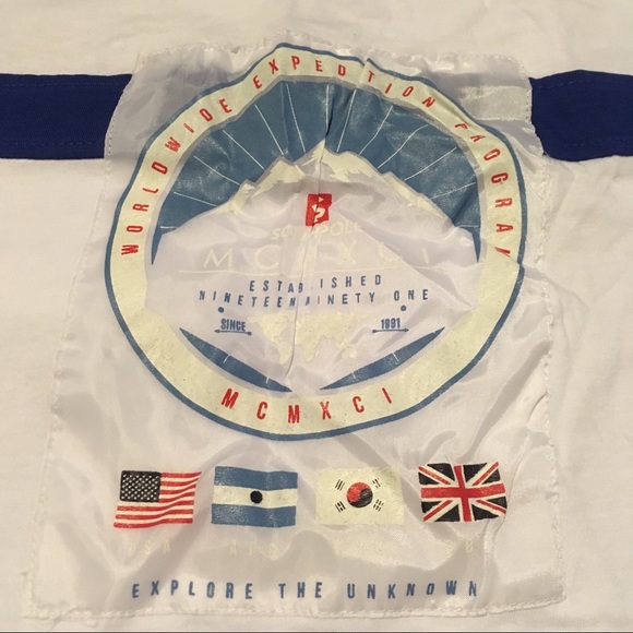 South Pole | Shirts & Tops | Nwt Southpole Worldwide Mcmxci Tshirt ...